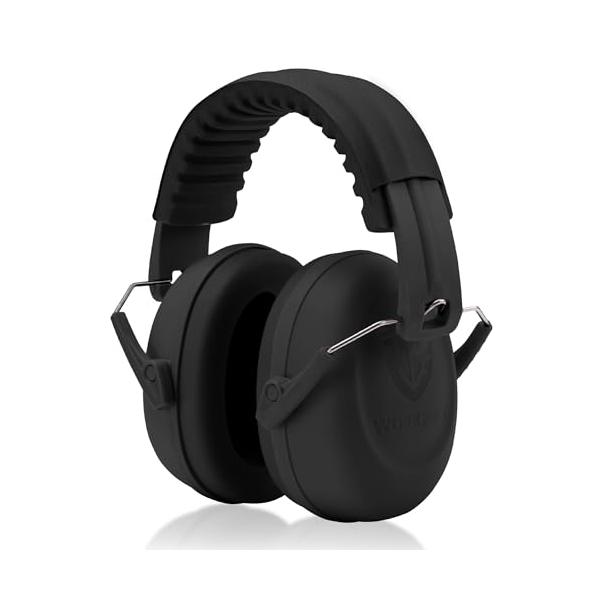 カラー：ブラックスタイル：モダン【防音値NRR 25dB】この防音イヤーマフは、周囲の雑音を軽減し、子供や聴覚過敏の方を含むさまざまな状況で使用するために高い防音性能を持っています。子供やキッズ向けの設計であり、防音イヤーマフや子供用防音イ...