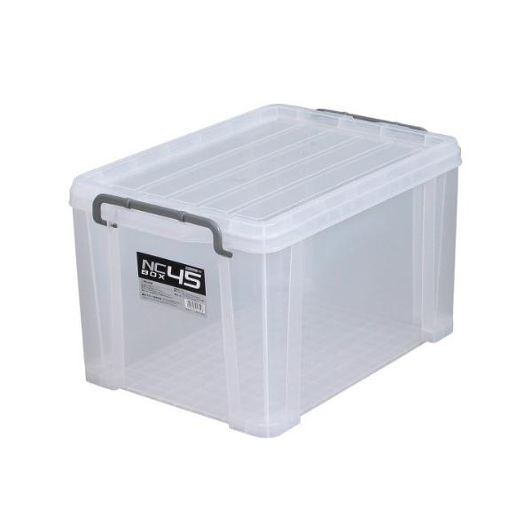 カラー：幅38×奥行54.5×高さ32cmサイズ：バックル式スタイル：クリア製造国:日本商品サイズ(約):W37.9×D54.5×H32.2cm内寸(約)W30.9×D43.9×H30cm商品重量:2.1kg大型の工具や大工道具の収納に便利...