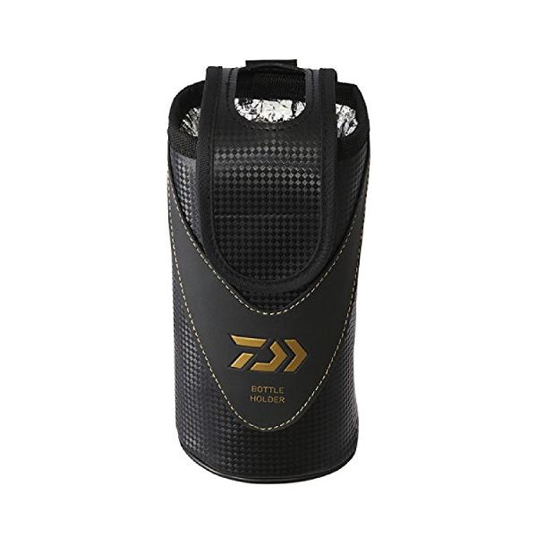 カラー：ブラック/ゴールド本体部外寸(cm):約9×9×18素材:PVC汚れが付きにくい表面素材。内側にはアルミシート、クッション材入り。ベルト取り付け、カラビナ等の取り付けもOK。水の溜まりにくい水抜き穴付き。約600mlサイズの通常形状...