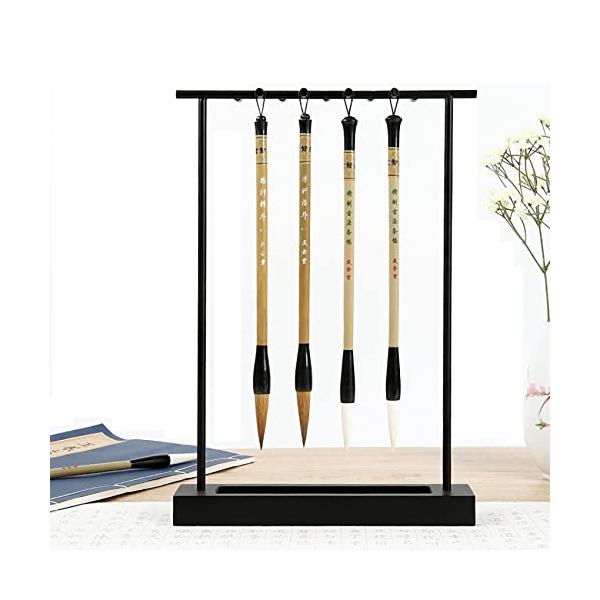 カラー：ブラックサイズ：上段まで25.2×下段まで24.8×高さ36.4cm【揺れにくい】底は無垢材で、木枠の重心を低くするのに十分な重さがあるため、揺れや落下がしにくいです。統合された設計により、製品はより安定して強力になります。【設置不...