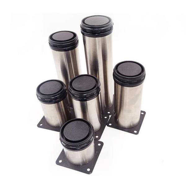 カラー：4個セットサイズ：直径50*高さ80mm【高品質】高品質のステンレスで作られ、優れる耐久性および滑り止め効果を備えます【高さと収納スペースを追加する】ベッド、ソファ、アームチェア、デスク、その他の重い家具を持ち上げることができ、ベッ...