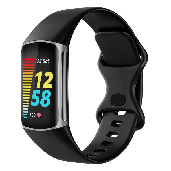カラー：ブラックサイズ：Fitbit-Charge6/5適用機種 Fitbit Charge 6/5スマートウォッチに対応する交換用ベルトです。他の機種に適用出来ません。購入前に機種をご確認ください。高級TPE材質 耐久性に優れた肌に優しく...