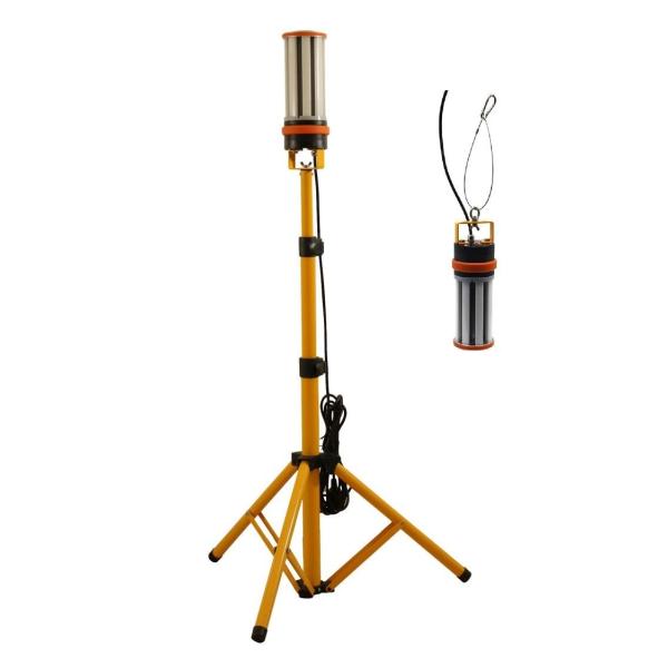 WithProject 360度発光LED投光器は特別に設計されたスタンド式LED投光器です, このLED投光器は 全方向(360度)発光 上面も発光し照射したい場所全体 を照らします高輝度 投光器LED: 45W 5600lm AC85~...