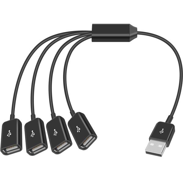 スタイル：USB 2.0 Type A 1 オスから 4 メスUSB分岐延長ケーブルの長さ：30cm。コネクター：1 つの USB 2.0 タイプ A オスから 4 つの USB 2.0 タイプ A メスへの Y スプリッター延長ケーブルで...