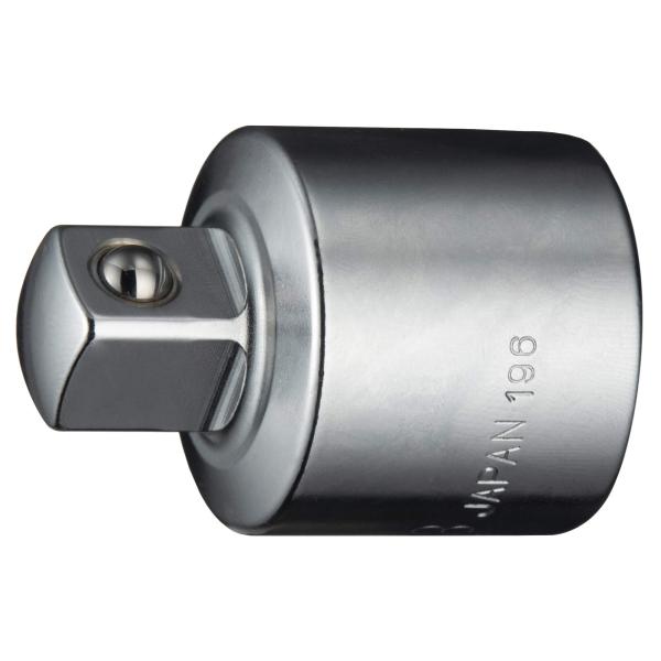 サイズ：138:差込角:19.0mm(3/4")＆12.7mm(1/2")スタイル：1個全長(mm):50.0差込角凹(mm):19.00差込角凸(mm):12.70