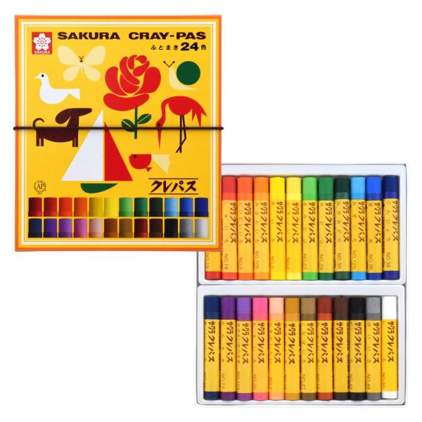 カラー：24色セットサイズ：24本スタイル：単品【セット色】24色セット【特長1】のびのびと自由に描けるように作られたクレパス【特長2】均一なやわらかさなので、混色・重色が自由にできる【特長3】子どもたちの手に合わせた太さとやわらかさ／折れ...