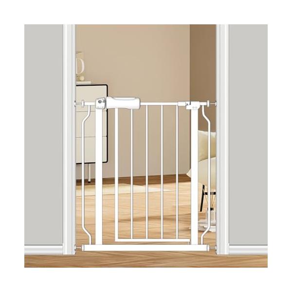 カラー：ホワイト - タイプ Aサイズ：タイプ A - 取付幅61-74CM【壁や柱を傷つけず】 壁に傷をつけない突っ張り式で、壁に穴を開ける必要もないので，賃貸でも取り付け可能です。壁に穴を開ける必要もないのでただネジの長さを調節してベビ...