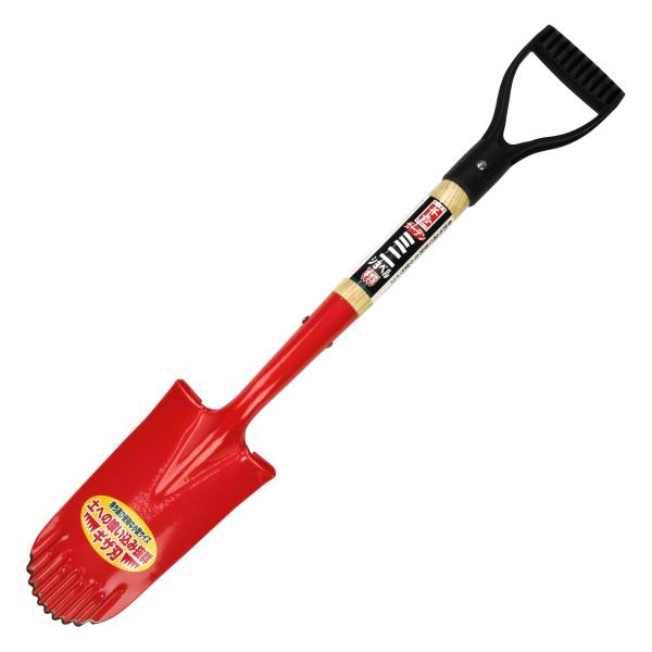 カラー：黒,赤スタイル：ギザ刃付全長:705mm頭幅:125mm重量:800g刃先:ギザ刃頭:S45C柄:木グリップ:樹脂