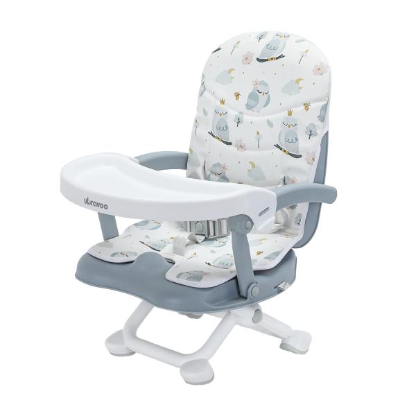 カラー：木菟持ち運び便利本ベビーチェアはただ1.8KGで片手で持ち運ぶことができます。コンパクトに折りたためて収納しやすいことで、家でもレストランでも赤ちゃんの面倒は楽ちん！旅行や帰省の際にも便利です。すぐ取り付けるベビーチェアを展開する適...