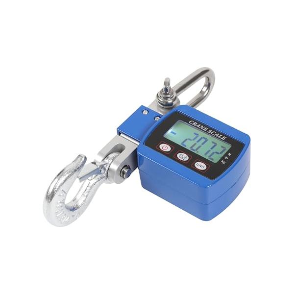 サイズ：500kg【仕様】測定範囲: 500kg、精度：0.05kg。重さ：900g。単3電池3本。【デジタル画面】値が読みやすく、簡単に測定できます。【設定モード】lb、kg、N3種類の単位設定可能。【高精度】頑丈なフックがあり、安定した...