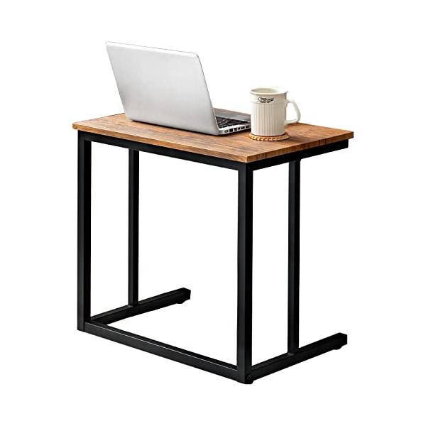 カラー：ブラウンサイズ：デスクタイプスタイル：モダン【本体サイズ】:(約)幅60×奥行39×高さ54.5cm【足が伸ばせる快適設計】:脚部分にフレームが付いていないので、足の位置を気にせず楽な姿勢を取ることができます。【スタイリッシュなデザ...