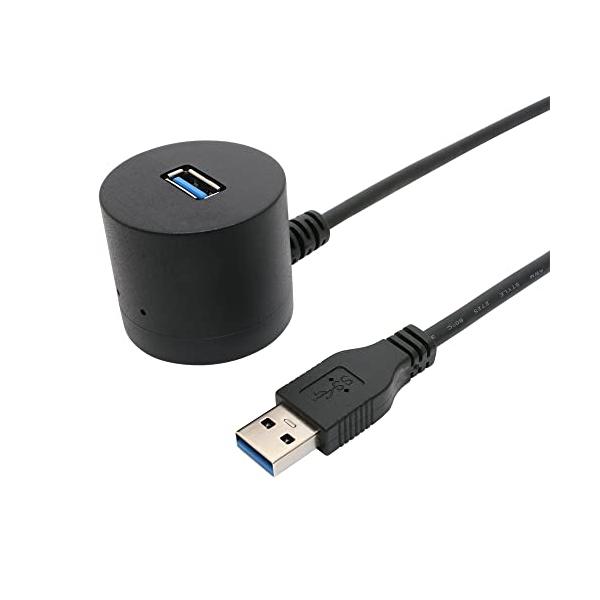 カラー：ブラックサイズ：1.5mスタイル：USB3.0 卓上延長タイプ規格:USB3.2Gen1（USB3.1 Gen1/USB3.0）準拠対応転送速度:最大5Gbps ※理論値コネクタ形状:USB A（オス）-USB A（メス）