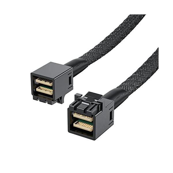 カラー：SFF-8643 to SFF-8643サイズ：0.3mスタイル：SFF-8643 to SFF-8643 (ストレート)★【仕様】内部 SAS HD to 内部 SAS HD ケーブル、サイドバンド付き、0.3メートル★【仕様】最...