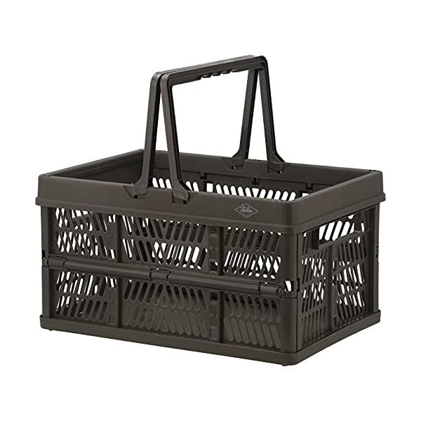 カラー：カーキサイズ：Lサイズスタイル：折り畳みコンテナサイズ：幅45×奥行31.5×高さ25cm重量：0.9kg、耐荷重：8kg材質：ポリプロピレン原産国:中国折りたたみ時サイズ：幅450×奥行315×68mm、展開時内寸：405x275...