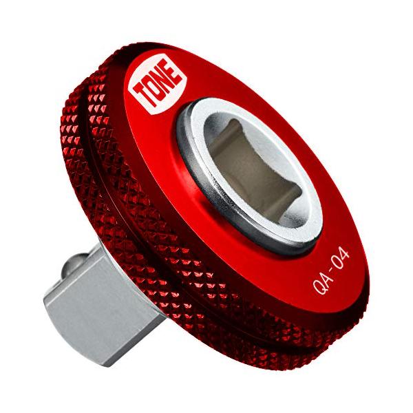 カラー：レッドサイズ：差込角:12.7mm(1/2")スタイル：レッド用途:ラチェットハンドル使用時の早回し補助具差込角:12.7mmローレット加工:ボルトの早回しがし易い加工全長:46mm重量:88g