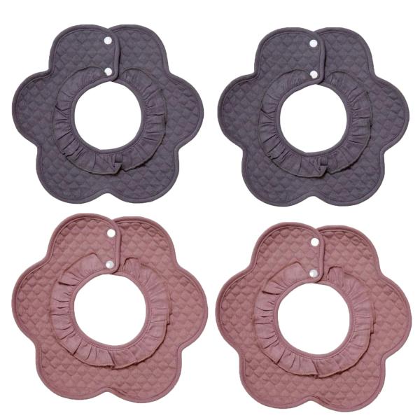 カラー：フリル防水スタイ4枚入り