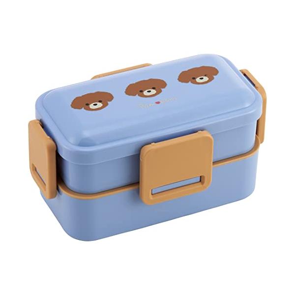 カラー：イヌサイズ：1個 (x 1)スタイル：2段ランチ容量:600ml（上段230ml＋下段370ml）/サイズ:幅16.9×奥行10×高さ9cm/生産国:日本ドーム型のフタでおかずがふんわり盛れるので具材がフタに押されず盛った時のふんわ...