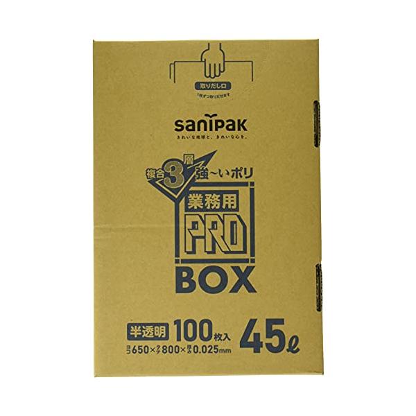 カラー：半透明サイズ：45L1枚のサイズ(約):W65×D80cm×厚さ0.025mm1枚の重量(約):30g材質:ポリエチレン生産国:台湾入数:100枚