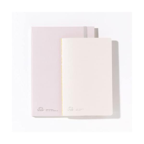 カラー：pale irisサイズ：210x147x10.5mm/182x118x3mm【セット内容】 DAILY LOG＆REVIEWING LOG×1 S M ALL LOG×1 使い方冊子×1【サイズ】 DAILY LOG＆REVIEW...