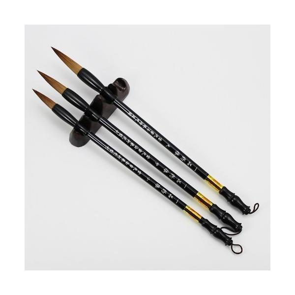 大 : 穂首 - 4.8cm, 軸(筆管) - 22cm, 穂太 - 1.2ｃｍ中 : 穂首 - 4.0cm, 軸(筆管) - 22cm, 穂太 - 1.0ｃｍ小 : 穂首 - 3.5cm, 軸(筆管) - 22cm, 穂太 - 0.8ｃｍ...