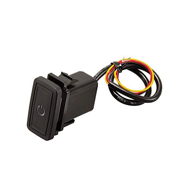 カラー：プッシュタイプ/ON-OFF(照光タイプ)/12V・500mA/ホワイト・トヨタ/ダイハツサイズ：トヨタ・ダイハツ/ON-OFF(照光タイプ)/12V・500mA/ホワイトスタイル：12V・500mA/トヨタ・ダイハツ/ホワイト【仕...