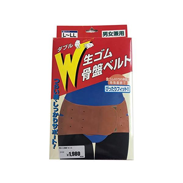 サイズ：L-LLサイズ (x 1)商品サイズ (幅×奥行×高さ): 175mm×30mm×310mm内容量:1個原産国:日本ゴムが骨盤にフィットする骨盤ベルト