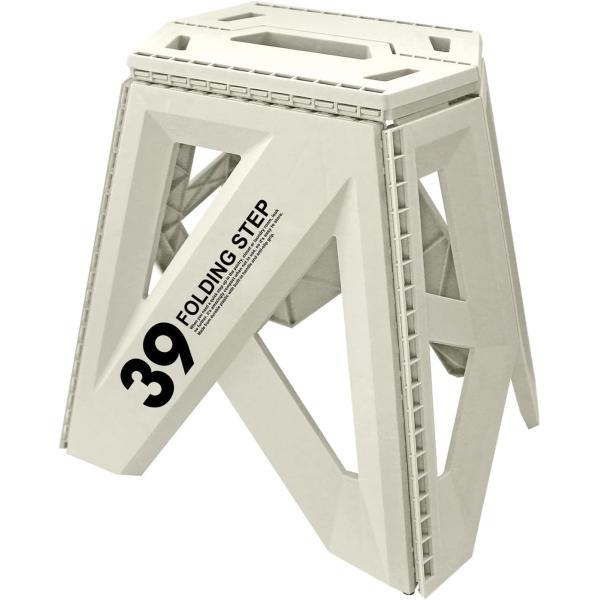 カラー：ライトグレーサイズ：Largeスタイル：リゾットLG39サイズ(約):使用時/40×32×39.5cm、収納時/57×58×6.5cm、天板/29×20cm商品重量:約1.8kg材質:ポリプロピレン・合成ゴム耐荷重:約100kg