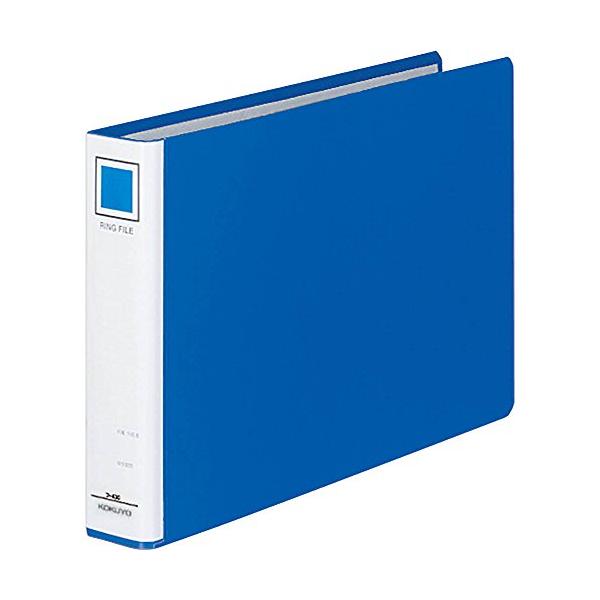 カラー：ブルーサイズ：B5-E【寸法】45×296×199mm【サイズ】 B5-E【リング内径】 30mm【適正収容枚数】 220枚【表紙】 PPフィルム貼り
