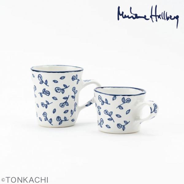 ・商品名：Marianne Hallberg マリアンヌハルバーグ ローズのカップ・サイズ：［S］Φ8.7×H6.5cm、［M］Φ9×H10cm・重量：［S］220g、［M］290g・材質：半磁器（瀬戸焼）・製造国：日本※電子レンジと食洗器...