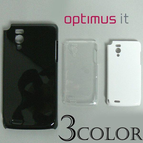 docomo Optimus it L-05Dケースカバー 無地 スマートフォンケースdocomo Optimus it L-05D対応のスマートフォンケース♪カラーは、ホワイト・クリア・ブラックの３色!!自分だけのオリジナルケースが作れる...