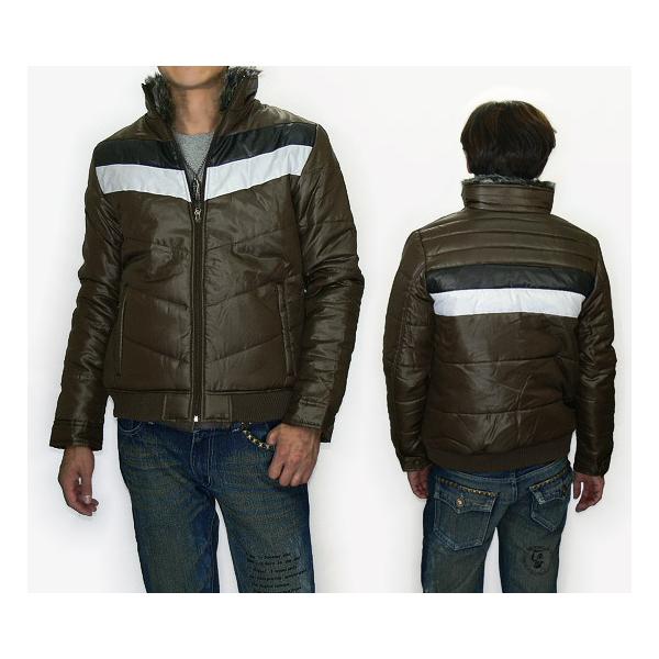 Armee francaise 襟部分にファーを取り付けたＶ切替中綿ジャケット！！フロント部分の胸の切替が特徴的に出来上がっています！！襟ファーはボタンで取り外しが可能となっており、雰囲気を変えて着用可能！！モデルは173cm60kgでM寸...