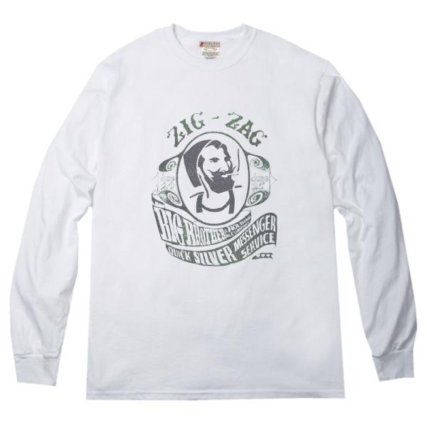 巻紙ブランドZIG ZAGのアイコンが目を引く60年代のコンサート告知ポスターをtシャツに落とし込んだデザイン！独特の古ぼけ感が最高！●S ：身丈 71 身幅 45 裄丈 85●M ：身丈 73 身幅 50 裄丈 88●L ：身丈 76 身...