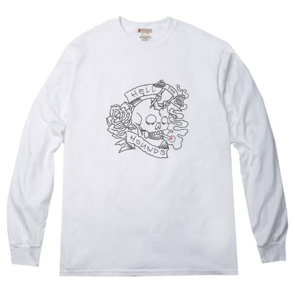 ＜HELLHOUNDS＞西海岸を感じさせるアーティスティックなTattoo柄。ゴリゴリな感じではなく、ちょっと力が抜けているテイストがカッコイイ！火種だけ赤くなってて小技も効いてますね♪●S ：身丈 71 身幅 45 裄丈 85●M ：身丈...