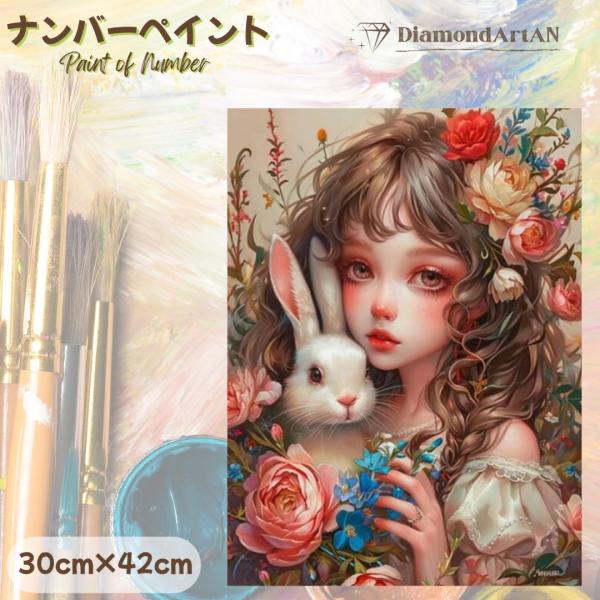 ──────────────────────────こちらの商品はナンバーペイントです。ダイヤモンドアートではありません。──────────────────────────■ ナンバーペイント（大人の塗り絵）とは  数字の指示に従って色を...