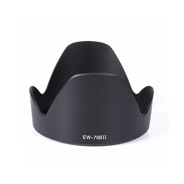 対応レンズ：EF28-135mm F3.5-5.6 IS USM対応：カメラ レンズフード 用 一眼レフ キャノン canon kanonの 72mm ミリ ズームレンズ用 Canon Wide angle 広角 lens hood EF2...