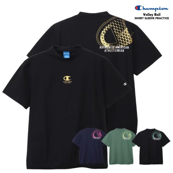 ※モニターの発色の具合によって実際のものと色が異なる場合があります。ブランド：Champion品番：C3DVC27競技：バレーボールサイズ：S〜XLカラー：ブラック、ネイビー、モスグリーン、ブラック×セージグリーン素材：ポリエステル100%...