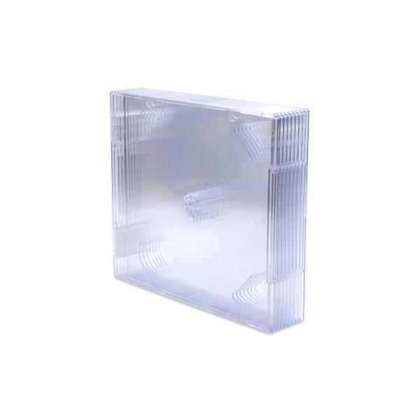 ［大手ソフトメーカー採用製品］［業務用最高品質CDケース］●コネクターを取り外し、トレイを増減することも可能です●材質は衝撃に強いハイインパクトPS樹脂（ポリスチレン）を使用しています。●ロゴ無なのでCDだけでなくDVD、ブルーレイケースと...