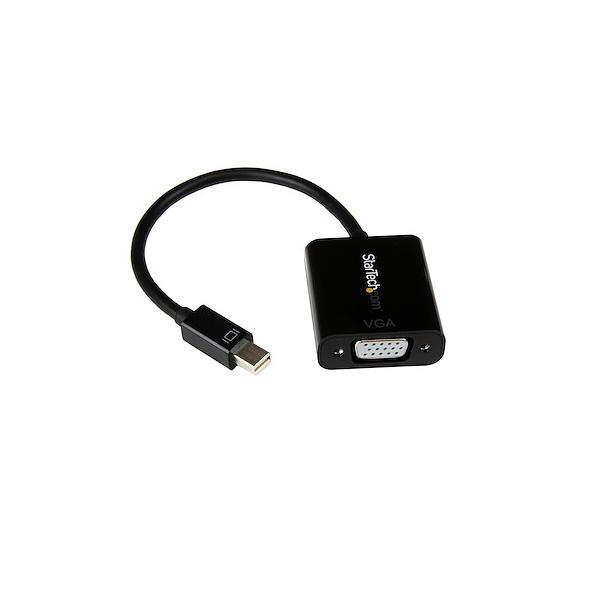 高画質出力！Mini DisplayPort-VGA変換アダプタ60Hz 1920x1200 &amp; 1080p解像度でVGAアダプター MiniDisplayPort(HBR2)の接続が可能です。プロジェクターや液晶ディスプレイなど　...