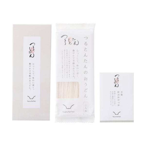 讃岐のうどんの製法を大阪文化と融合させ、1989年大阪宗右衛門町に誕生。「つるとんたん」には、お祝い事に欠かせないうどんを健康的にたくさん食べることができる健啖であることという意味が込められています。■乾麺270g(3人前)×1、かけつゆ(...