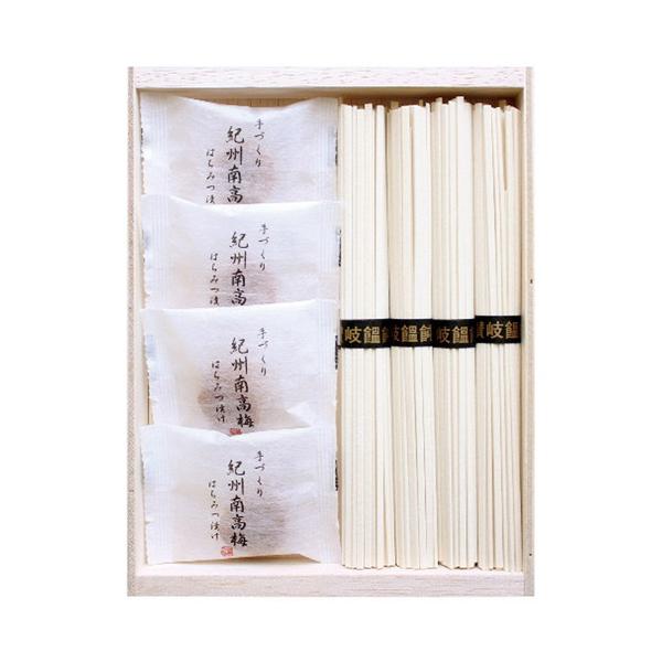 日本一の梅の里、和歌山で収穫された肉厚で皮がやわらかい紀州南高梅。梅の中では最高級品とされているこの梅を、はちみつとリンゴ酢を加え食べやすいまろやかな独自の味に仕上げました。「うどん」といえば讃岐、讃岐といえば「うどん」と言われる程、全国的...