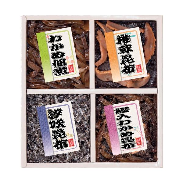 明治35年より伝えられてきた調味料を佃煮に全て染み込ますことによりふっくらとしっかりした味に炊き上げる事ができる「直火釜炊き製法」にて製造した佃煮の詰合せ商品です。■椎茸昆布40g・汐吹昆布15g・わかめ佃煮40g・鰹入わかめ昆布40g ■...