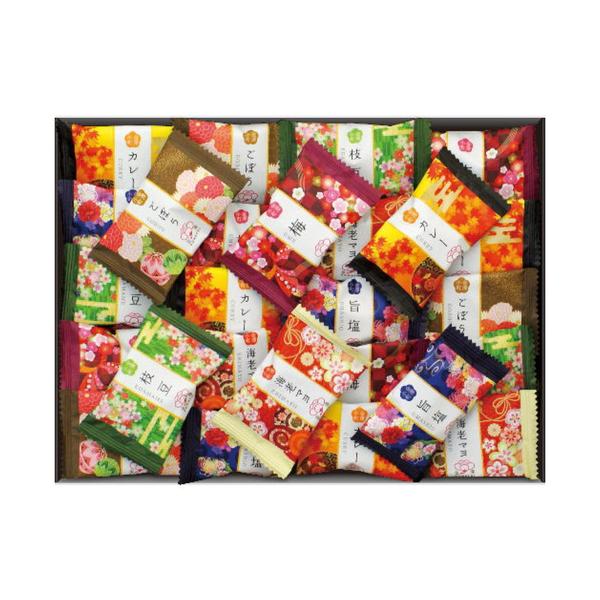 ふっくらサクサクのひとくちあられ。個性的な味と定番の味をベストバランスで詰合せました。缶ではなく箱にすることで廃棄の手間もなく置き場所もとりません。チャック付き袋でお手軽にいつでもおいしくいただけます。快適なライフスタイルにぴったりのおかき...