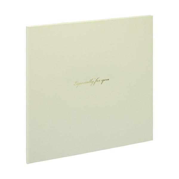 ●本体寸法：タテ164×ヨコ166×背巾6mm●本体重量：120g　●表紙：印刷表紙●マット外サイズ：153×153mm●マット窓サイズ：76×116mm●台紙：L判2面Vカットマット台紙（クッション貼合1.0mm厚）（ 収納用紙サイズ/1...