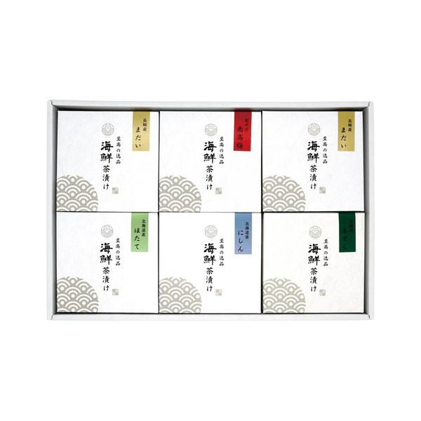 お茶漬けの具材にあう食感を追求し加工を施した産地にこだわった素材(魚介・梅干)と、なつれブランド独自のかつお節をベースにしただしつゆ、薬味(あられ、焼海苔、三つ葉)をセットにした海鮮茶漬けの詰合せです。■長崎県産まだい水煮×2、北海道産ほた...