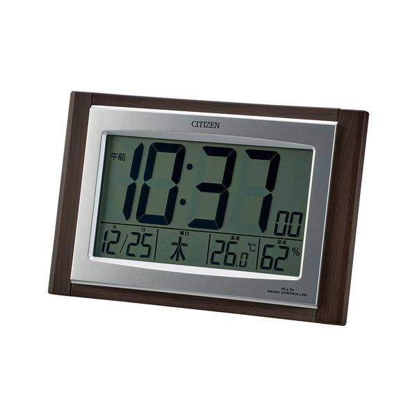 記念品に最適な重厚感溢れるデザイン、大きく見やすい数字の掛置兼用電波時計。○カレンダー表示○温度・湿度表示○掛置兼用■本体(約157×240×40mm)×1■材質:ABS■箱サイズ:約168×248×50mm【用途】引出物 結婚祝 出産祝 ...