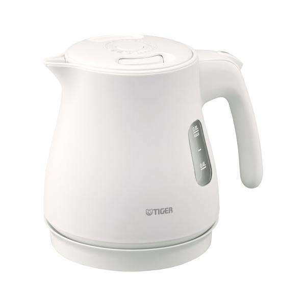 忙しいあなたにゆとりをもたらすスピード沸とう!!驚きの速さでお湯が沸かせるタイガーの電気ケトルです。●蒸気レス構造●本体二重構造●転倒お湯もれ防止構造・沸とうすると通電自動オフ・空だき防止・ワンタッチ給湯ロック搭載の安心・安全設計■本体(約...