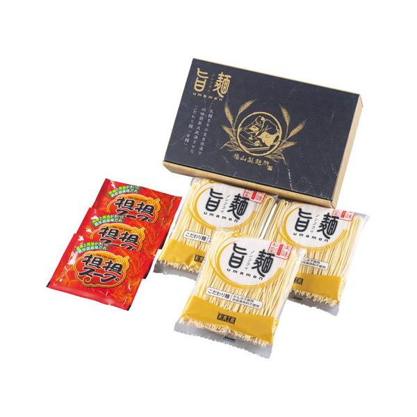 かん水を使用していない生麺を48時間熟成乾燥させ、うま味を凝縮させたノンフライの「旨麺」。まるで生麺のようなのど越しと食感が特徴です。■ラーメン麺(乾麺)(80g)・坦坦スープ(60g)×各30■箱サイズ:約145×223×60mm【用途】...