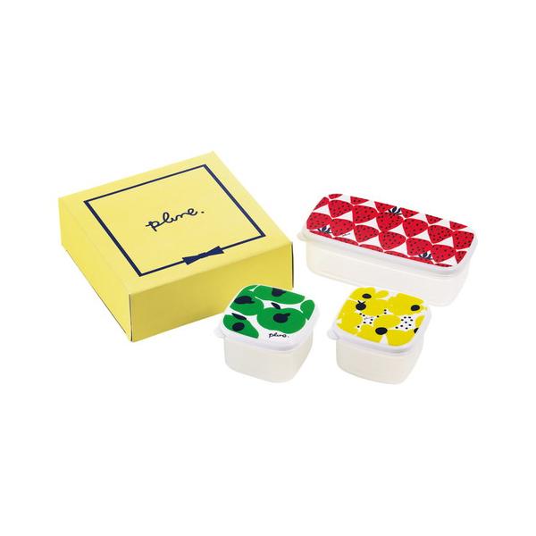 冷蔵庫内でも積み重ねて保存しやすい容器です。本体は半透明なので保存した内容が分かりやすい!■正角型(約130ml)(約68×68×46mm)×2、長角型(約290ml)(約138×70×46mm)×1■材質:PP・EVA■箱サイズ:約140...