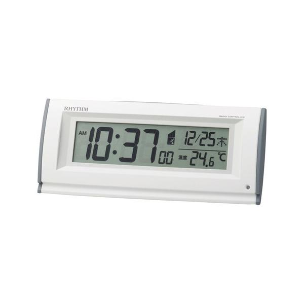 便利な暗所自動点灯デジタル時計、安定感のある横長の形状でコンパクトなデザインです。○暗所自動点灯○4段階電子音アラーム○カレンダー表示○温度表示○角度調節機能付■本体(約67×160×45mm)×1■材質:プラスチック■箱サイズ:約77×1...