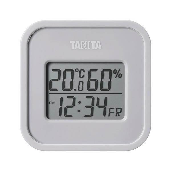 気軽における、小型・シンプルデザインのデジタル温湿度計。○日付・曜日、最高・最低温度、最高・最低湿度○測定範囲:温度-5.0〜50.0℃・湿度20〜95%■本体(約30×75×75mm)×1■材質:ABS・PMMA■箱サイズ:約40×99×...